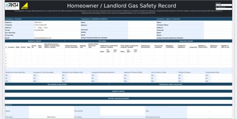 Gas Safety Certificate for Landlords – Cost & gas safety check explained