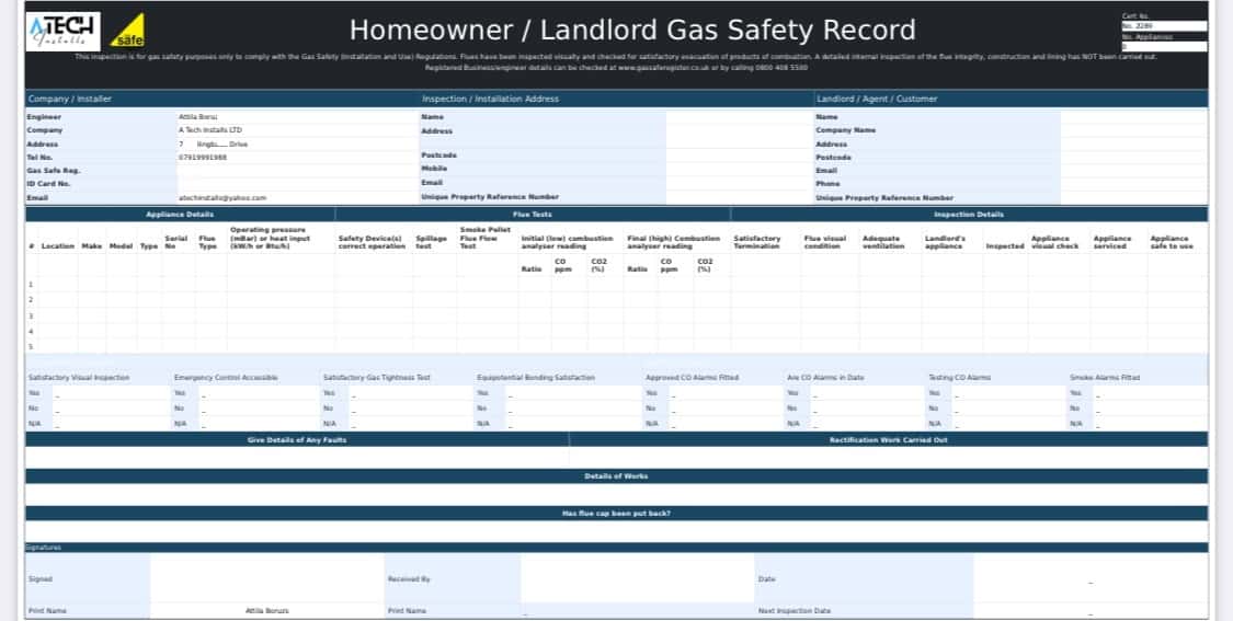 Gas Safety Certificate for Landlords – Cost & gas safety check explained